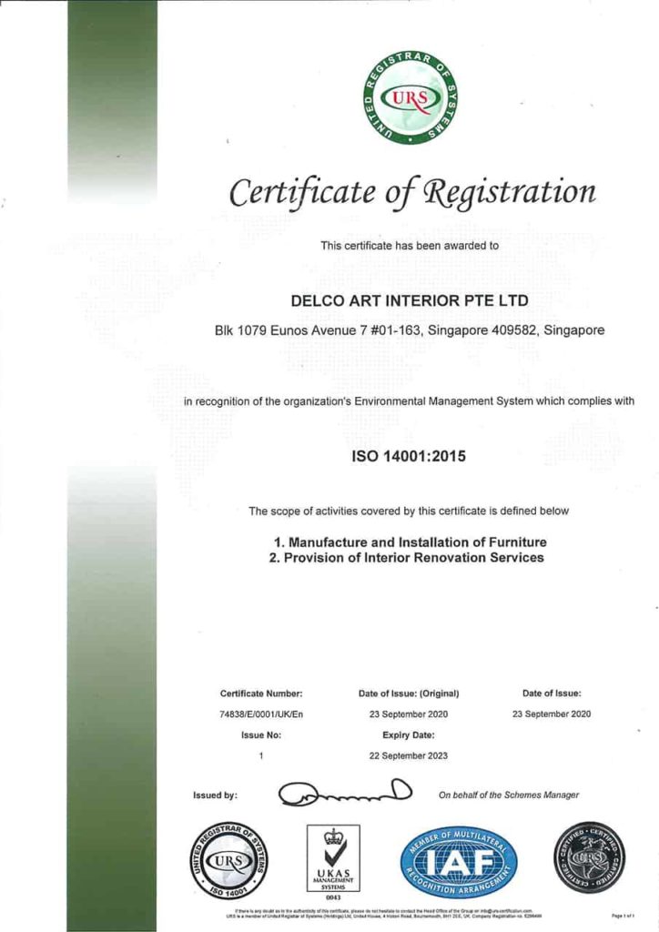 About Us - Delco Singapore